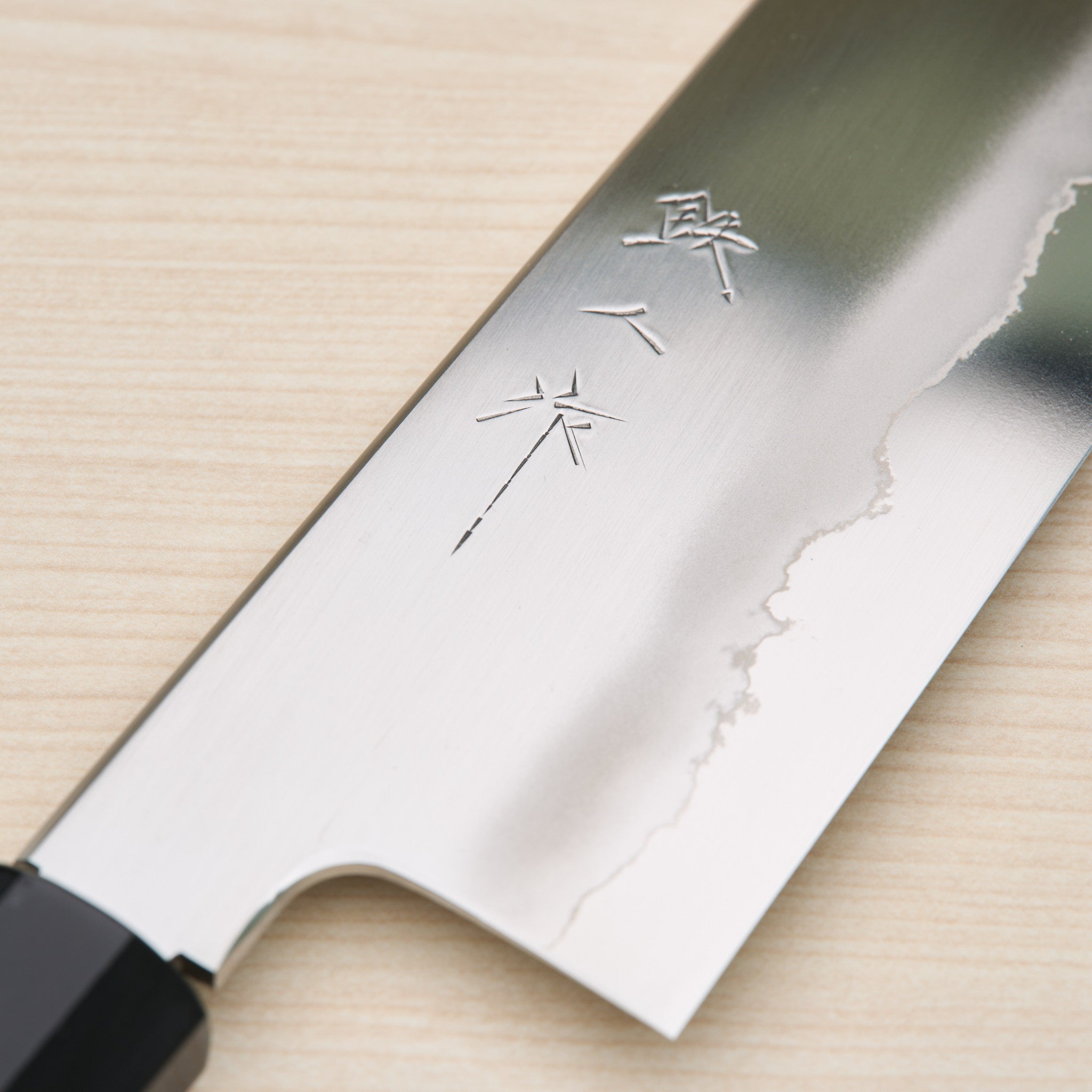 Tetsujin Silver #3 Ukiba Kiritsuke Gyuto 240mm Taihei Makassar Ebony H ...