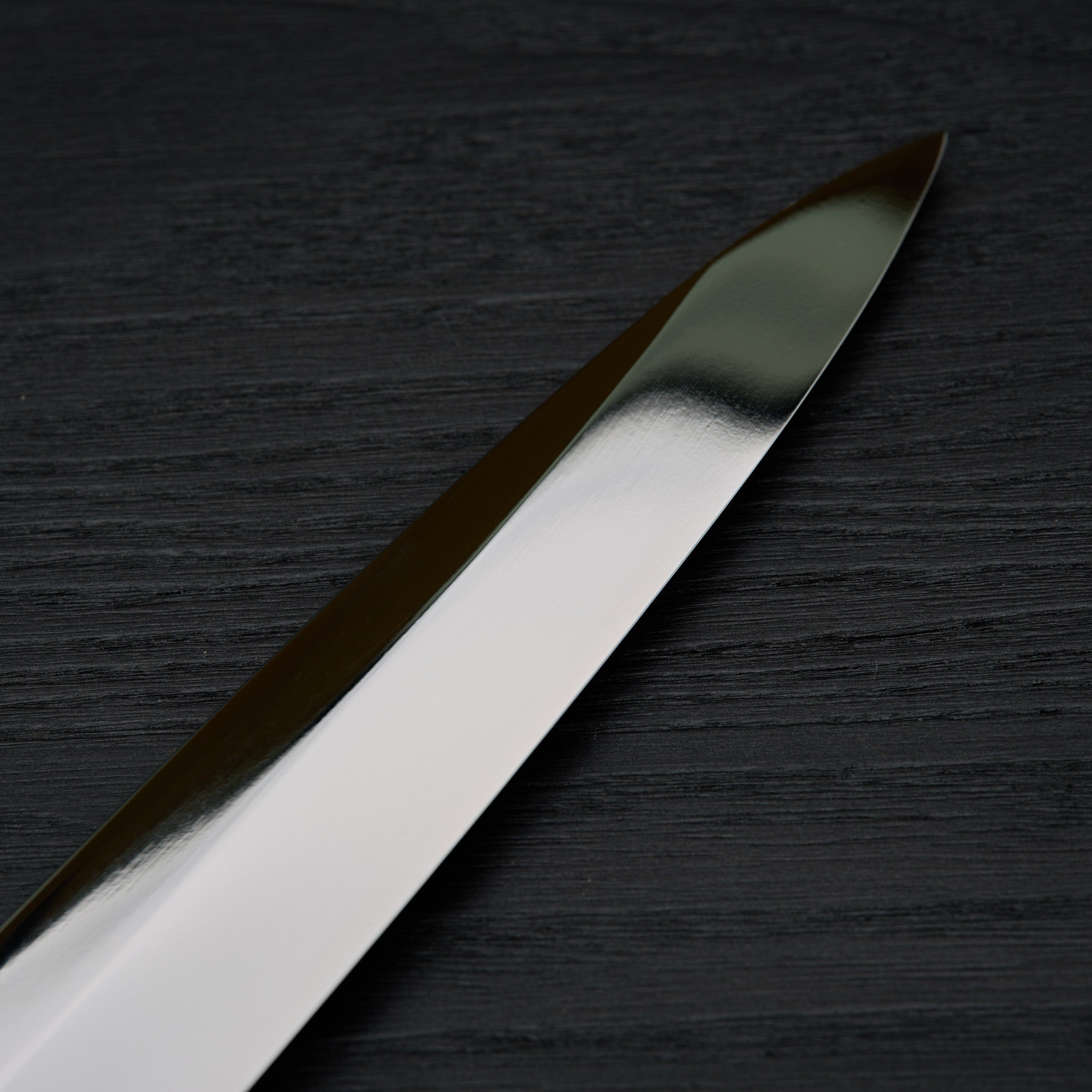 Hitohira Yamatsuka Kambei Fully Mirror Polished Ginsan Honyaki Yanagib ...