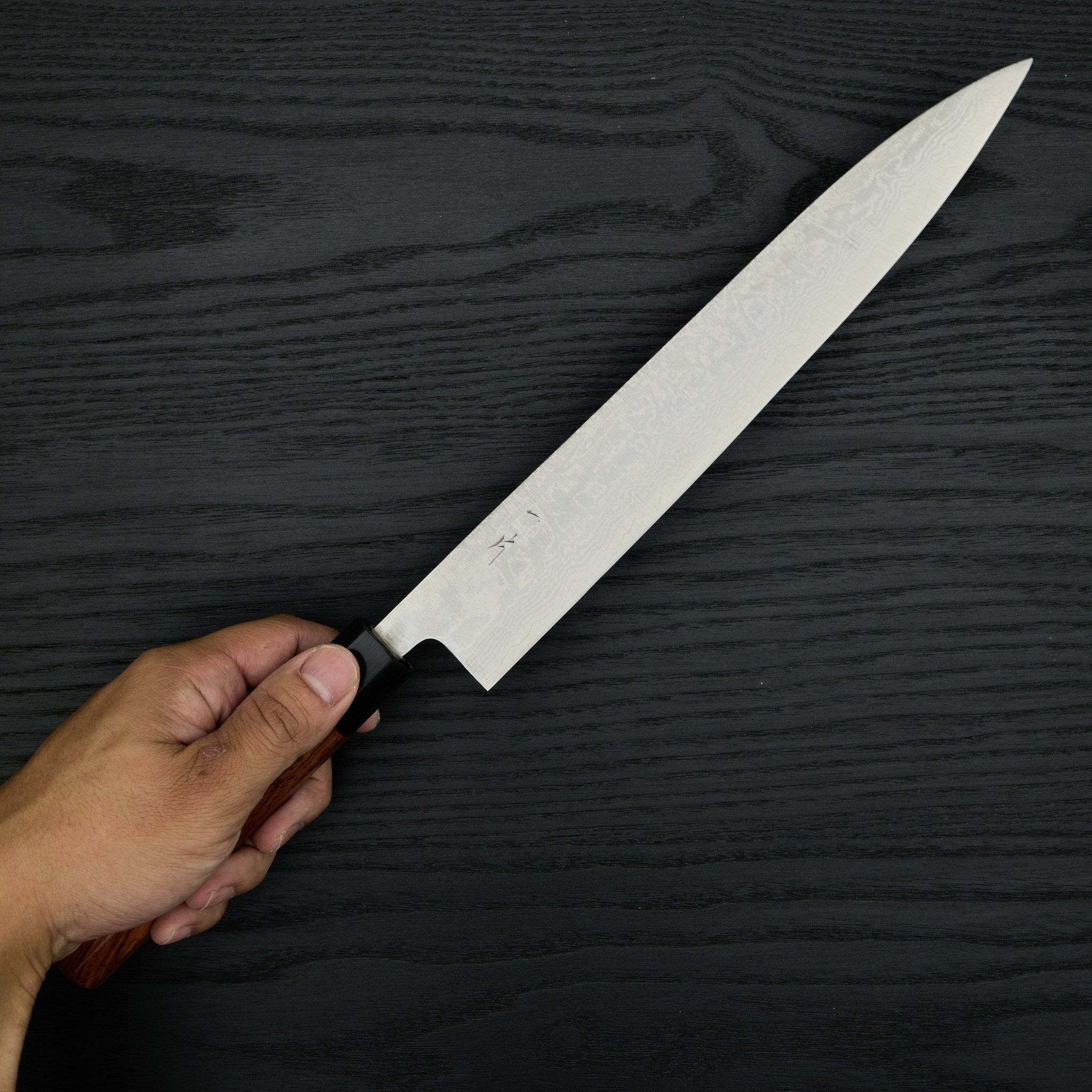 (20% OFF)Hitohira Setsu Forged VG-10 Damascus Sujihiki 255mm Jutan Han ...