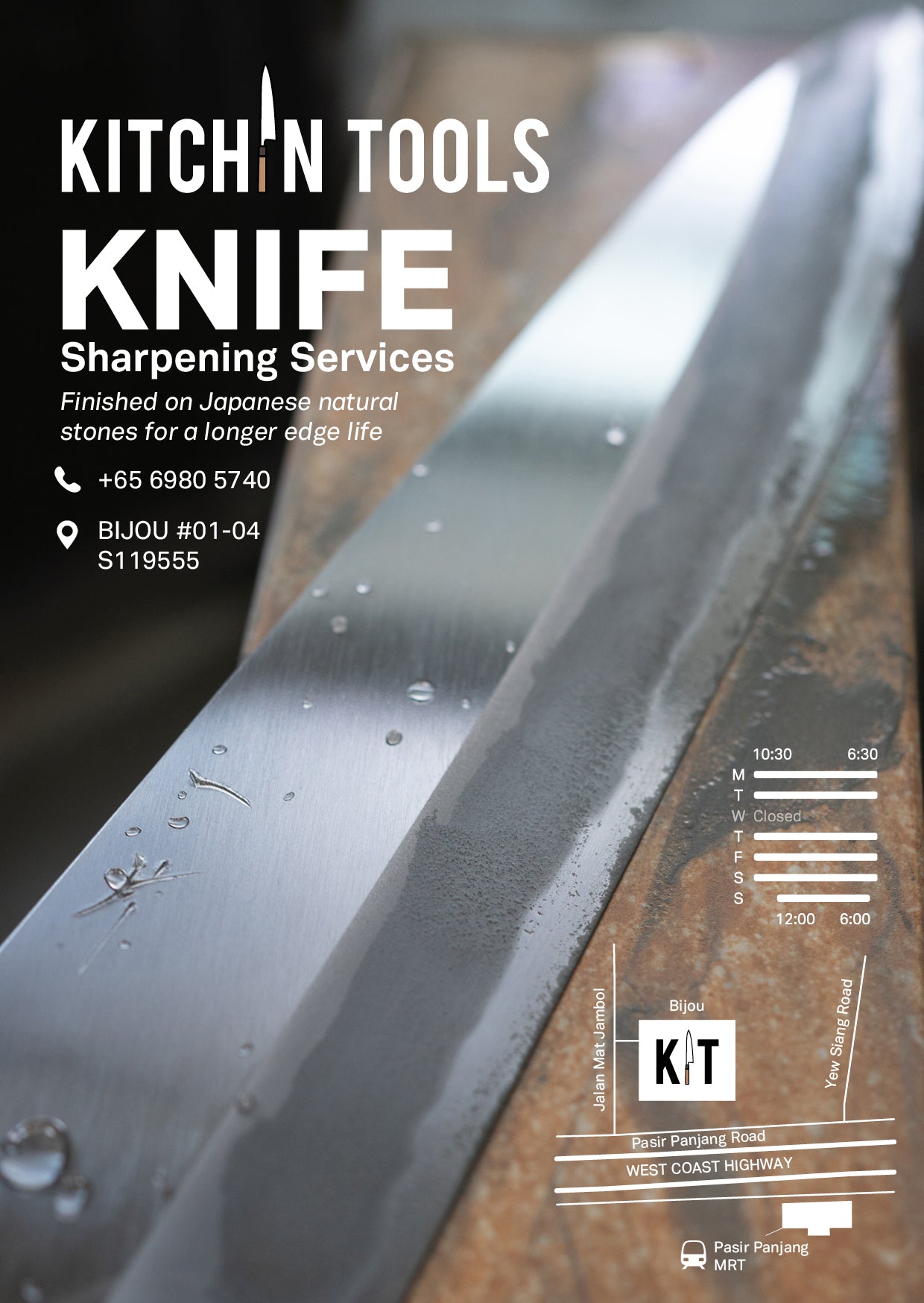 Basic Knife Sharpening Class – Kitchin Tools